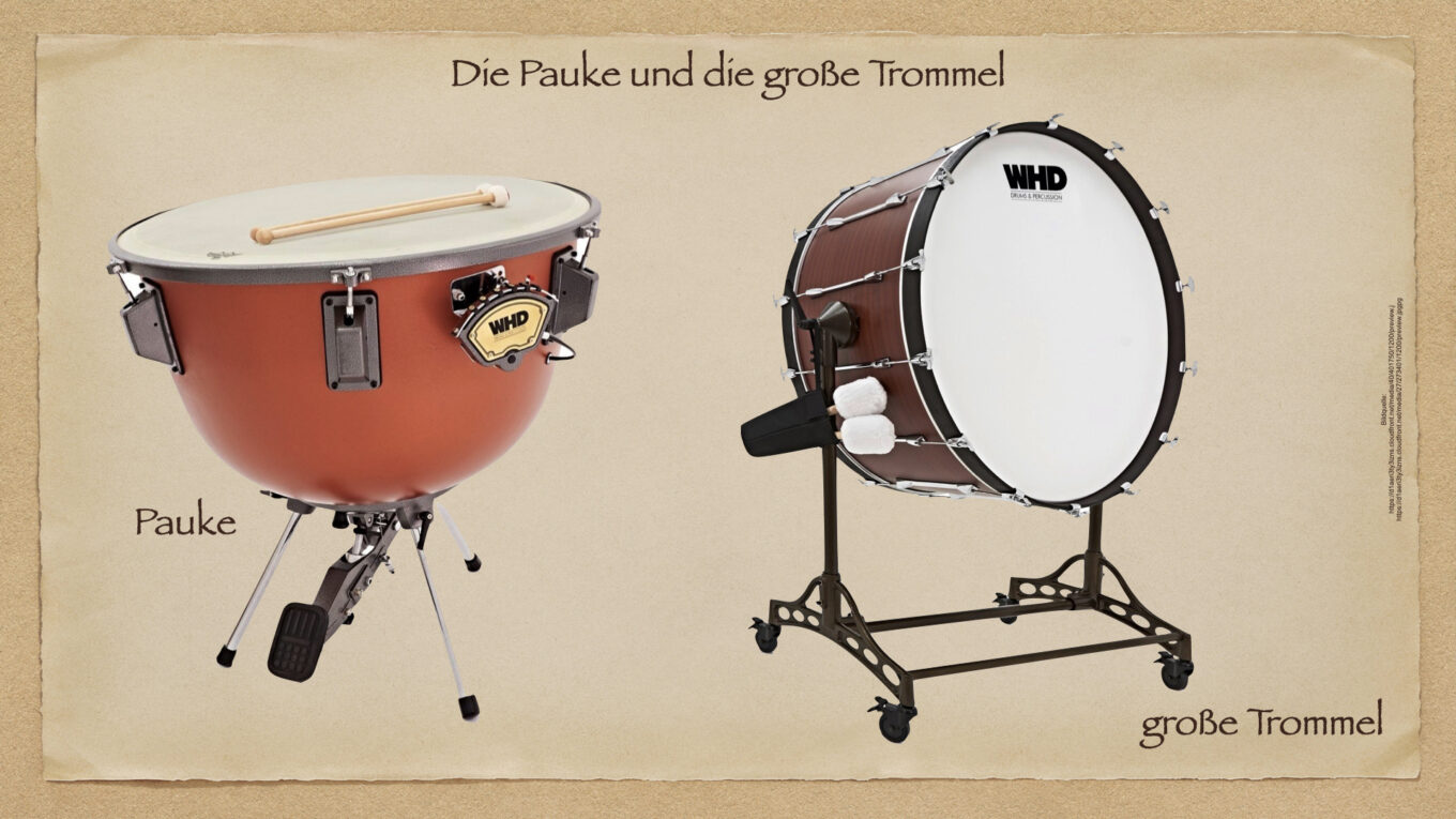 Die Schlaginstrumente – Musik in der Schule